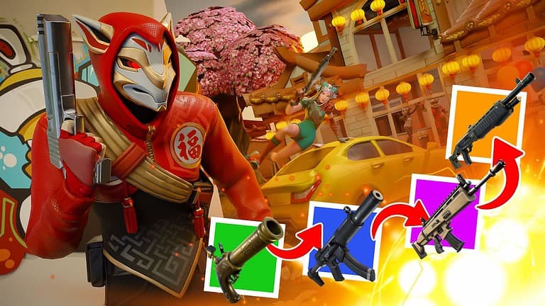 Best Gun Game Map Codes In Fortnite February 2024 N4g 0744