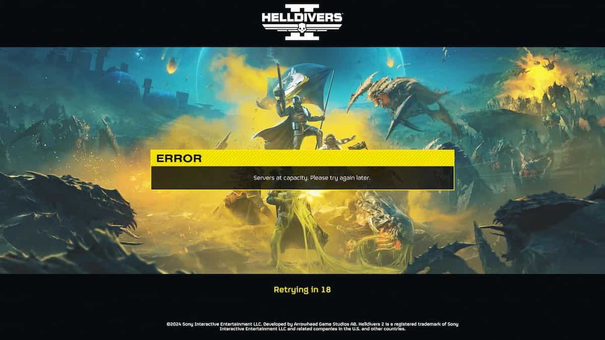 How to Fix “Servers at Capacity” Error in Helldivers 2 - N4G How to Fix “Servers at Capacity” Error in Helldivers 2 - N4G